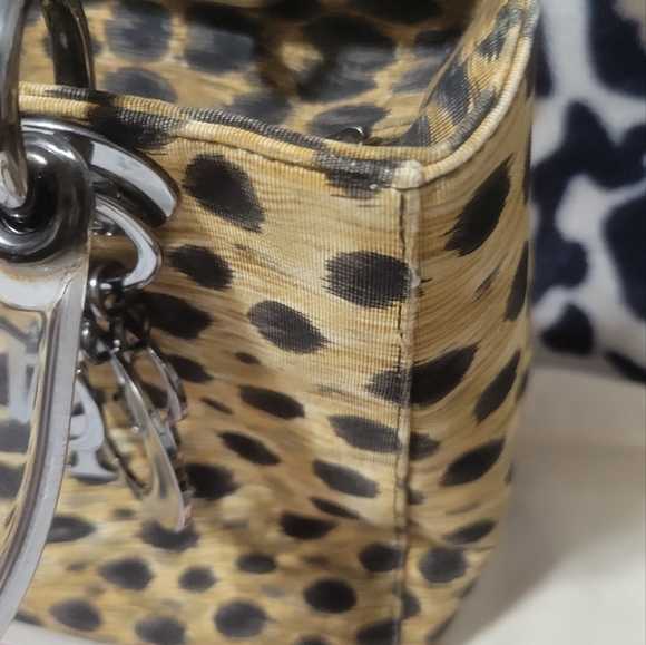 Dior | Bags | Lady Dior Leopard Print Vintage | Poshmark